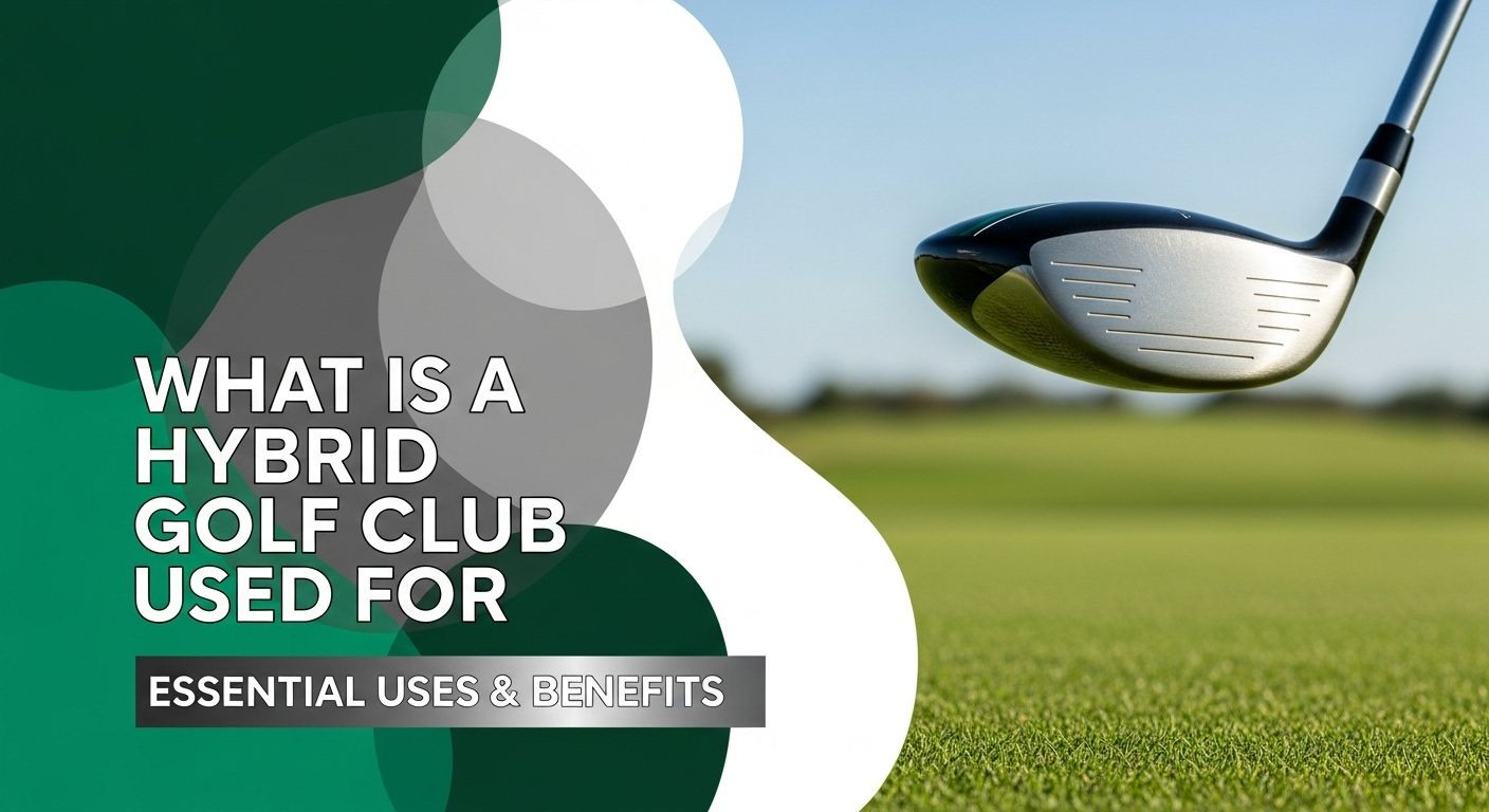 What Is A Hybrid Golf Club Used For: Essential Uses & Benefits
