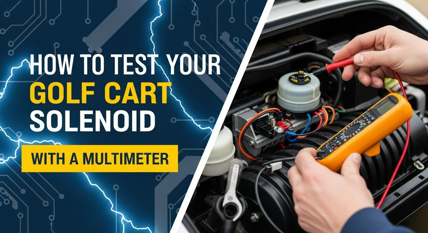 How To Test Your Golf Cart Solenoid With A Multimeter