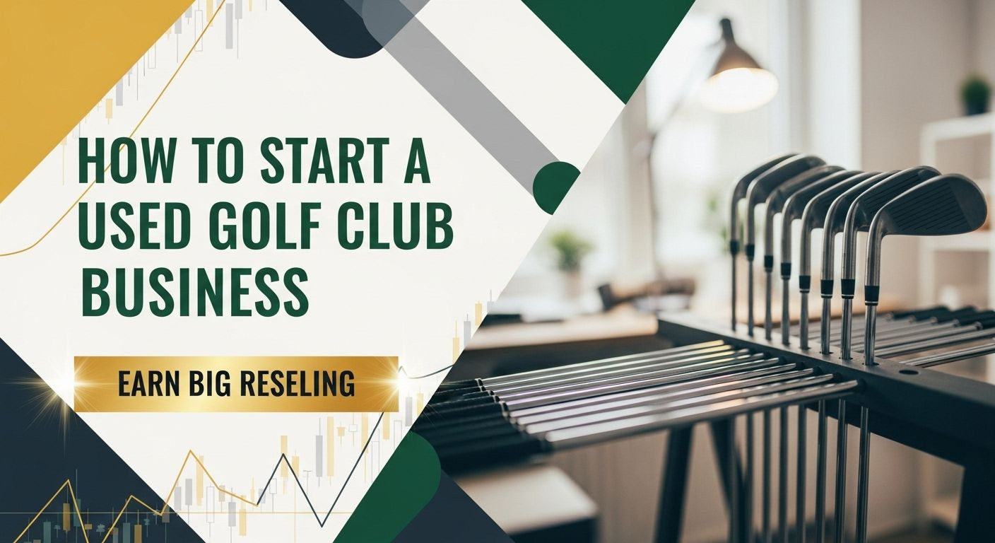 How To Start A Used Golf Club Business: Earn Big Reselling