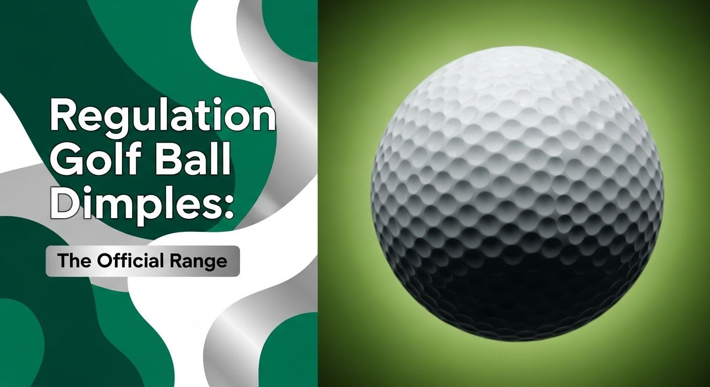 Regulation Golf Ball Dimples: The Official Range