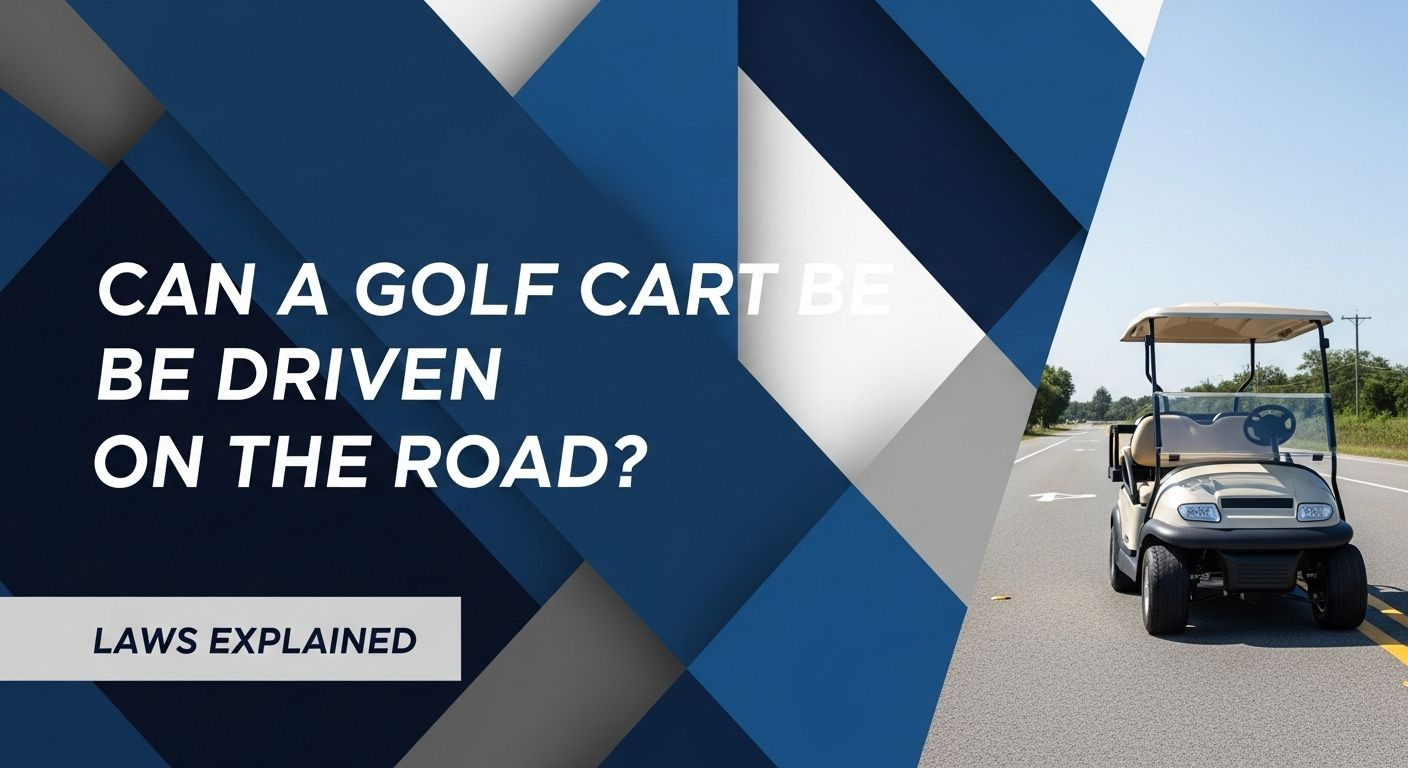 Can A Golf Cart Be Driven On The Road? Laws Explained