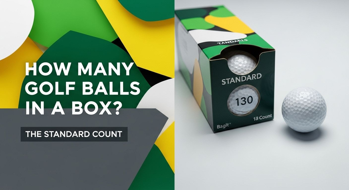 How Many Golf Balls In A Box? The Standard Count