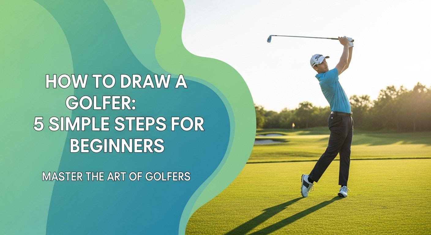 How To Draw A Golfer: 5 Simple Steps For Beginners