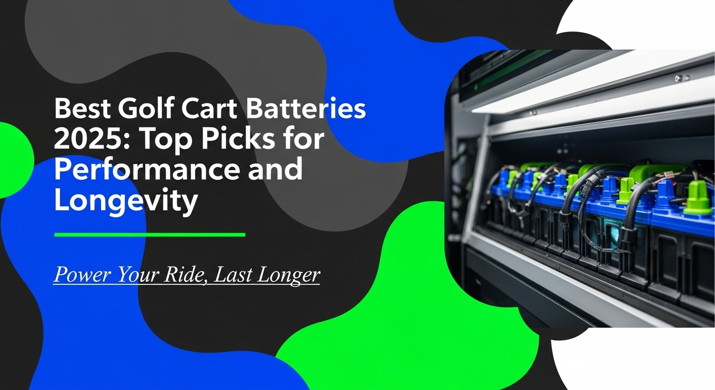 Best Golf Cart Batteries 2026: Top Picks For Performance And Longevity