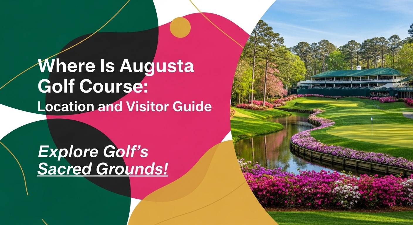 Where Is Augusta Golf Course: Location And Visitor Guide