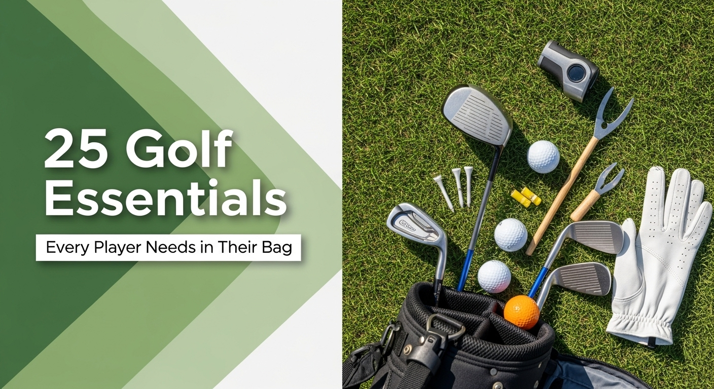 25 Golf Essentials Every Player Needs In Their Bag 2026