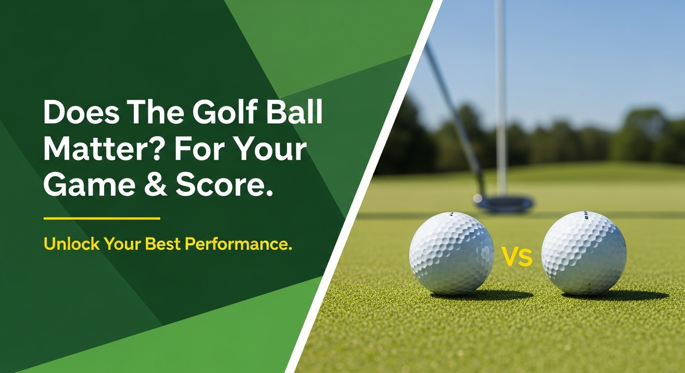 Does The Golf Ball Matter? For Your Game & Score.