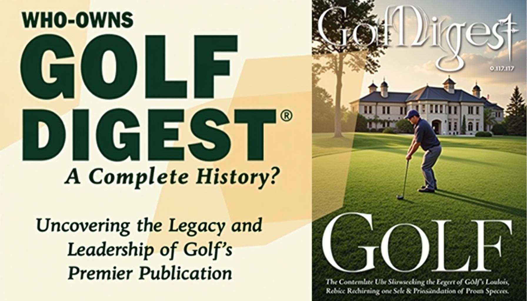 Who Owns Golf Digest? A Complete History