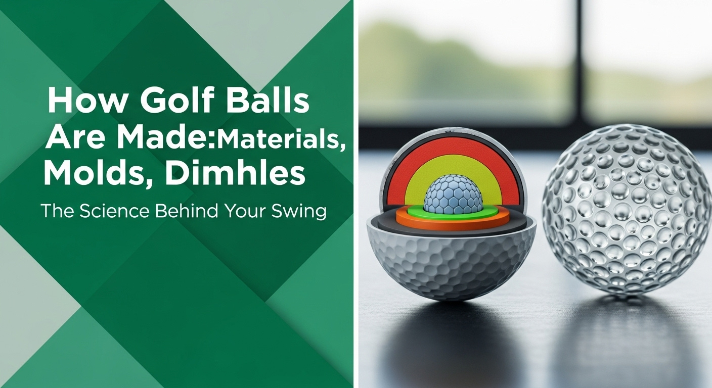 How Golf Balls Are Made: Materials, Molds, Dimples
