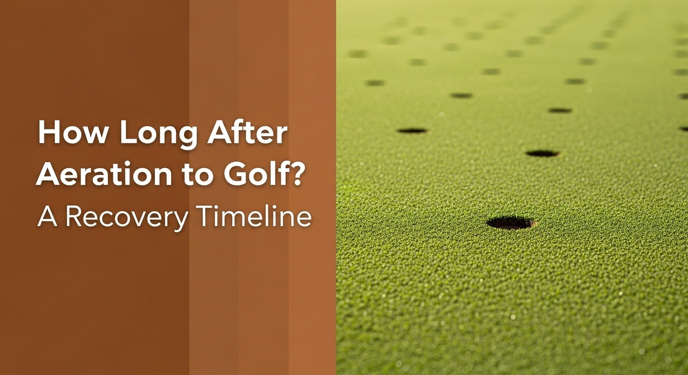 How Long After Aeration To Golf? A Recovery Timeline