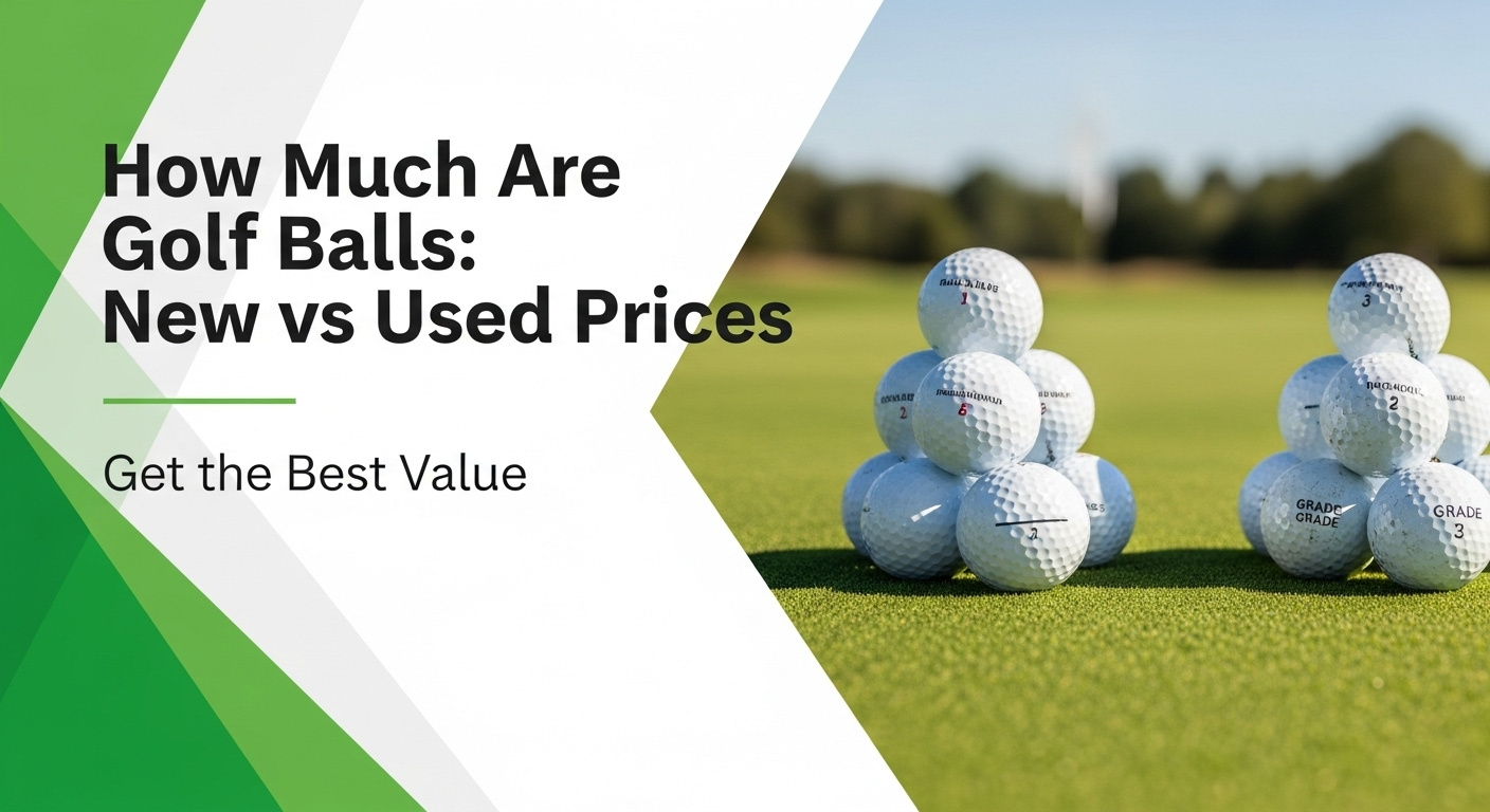How Much Are Golf Balls 2026: New Vs Used Prices