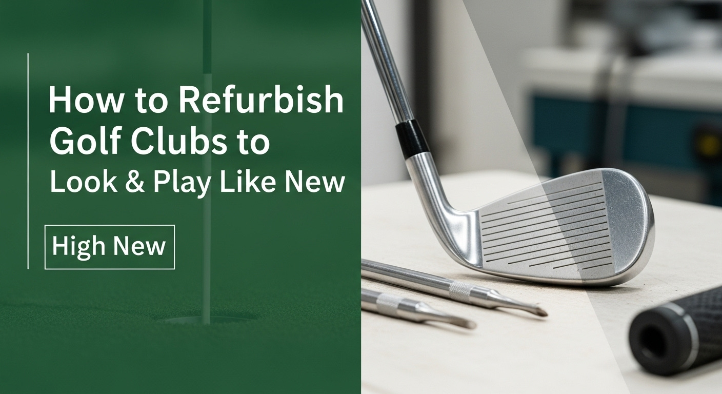 How To Refurbish Golf Clubs To Look & Play Like New