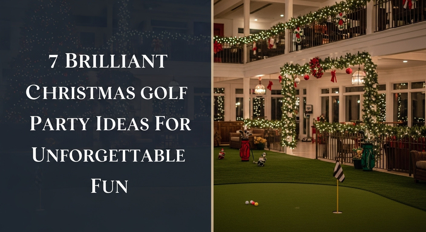 7 Brilliant Christmas Golf Party Ideas For Unforgettable Fun