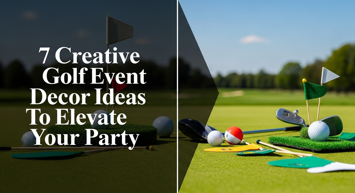 7 Creative Golf Event Decor Ideas To Elevate Your Party
