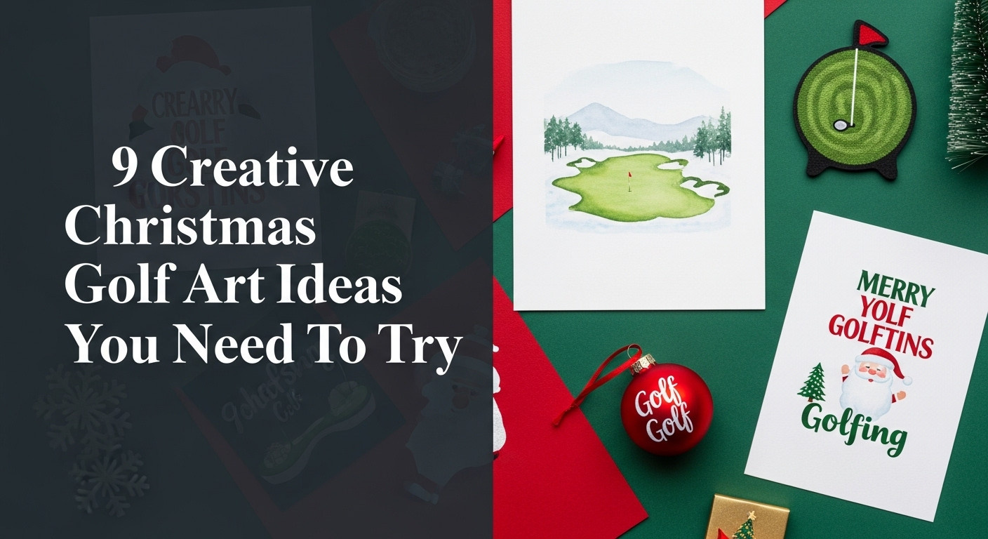 9 Creative Christmas Golf Art Ideas You Need To Try 2026