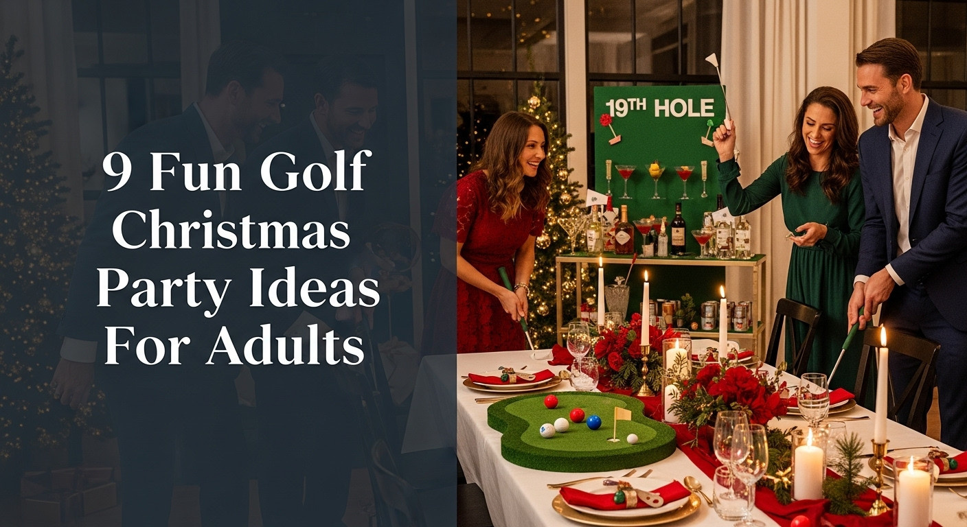 9 Fun Golf Themed Christmas Party Ideas For Adults