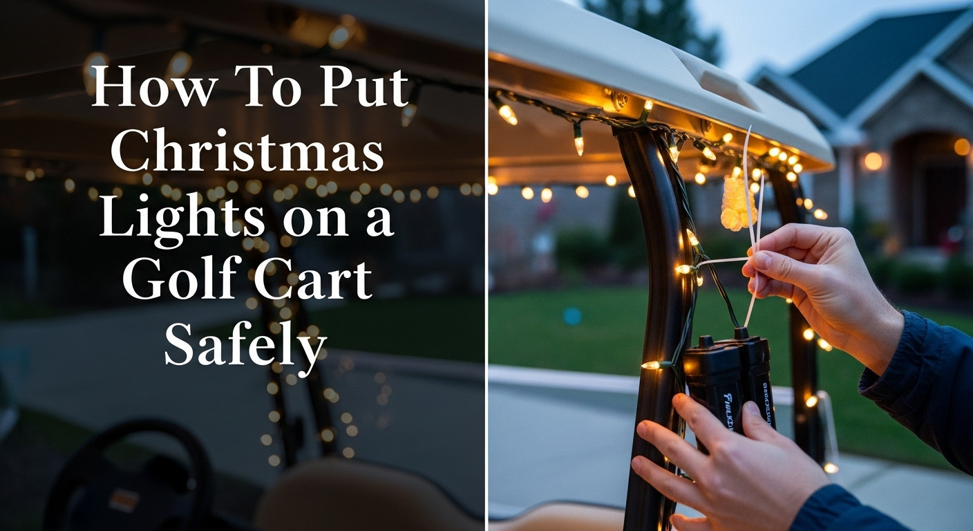 How To Put Christmas Lights On A Golf Cart Safely 2026