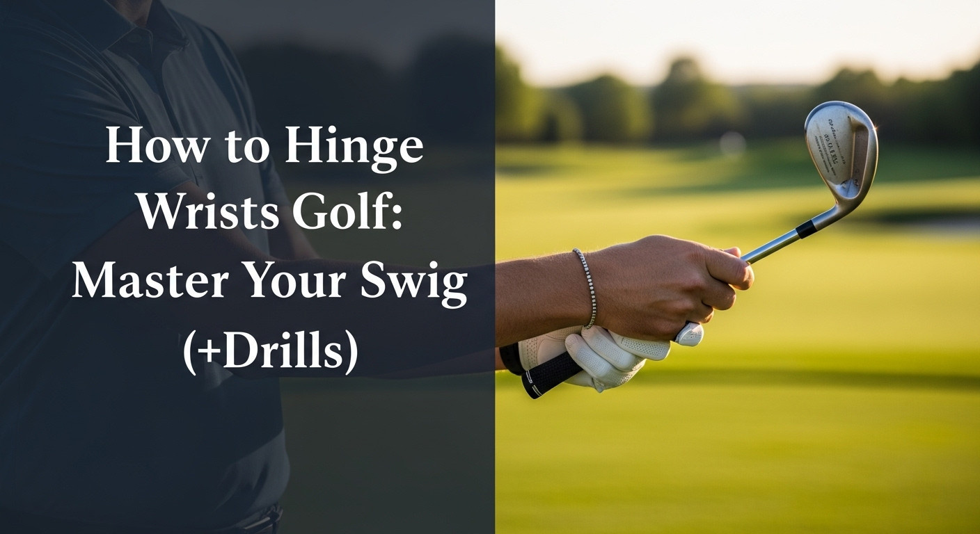 How To Hinge Wrists Golf: Master Your Swing (+Drills)