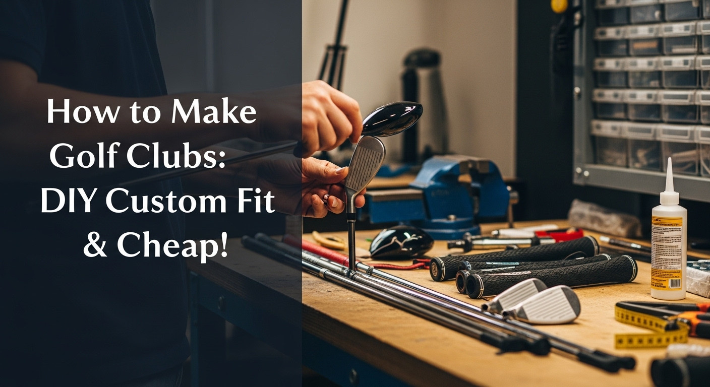 How To Make Golf Clubs: DIY Custom Fit & Cheap!