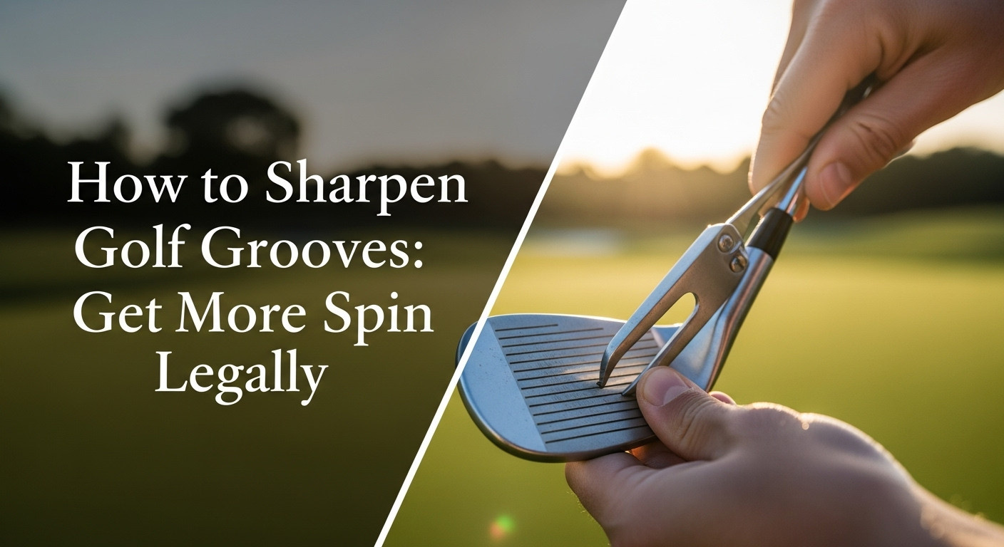 How To Sharpen Golf Grooves: Get More Spin Legally