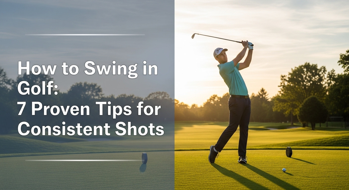 How To Swing In Golf: 7 Proven Tips For Consistent Shots