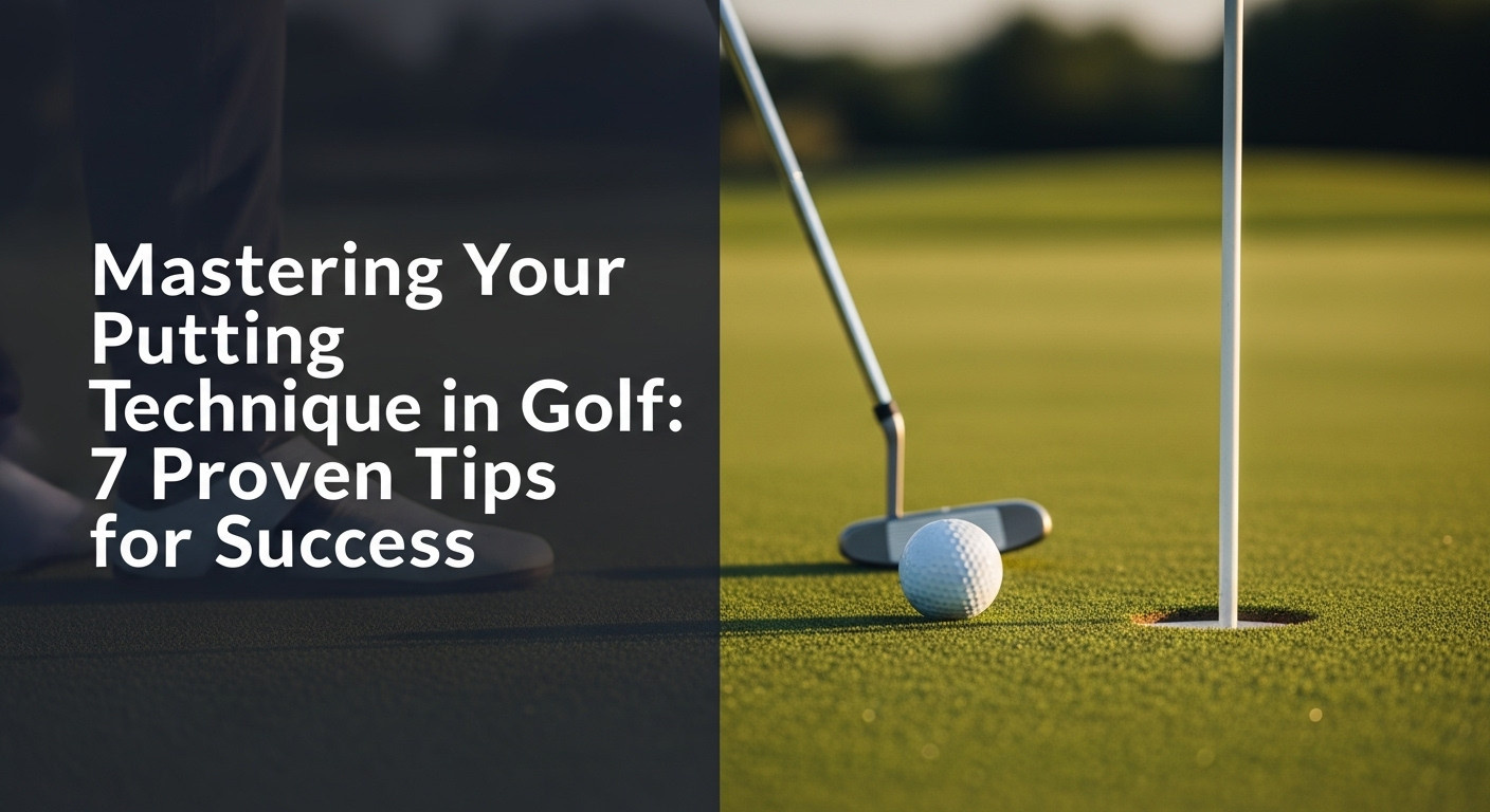 Mastering Your Putting Technique In Golf: 7 Proven Tips For Success