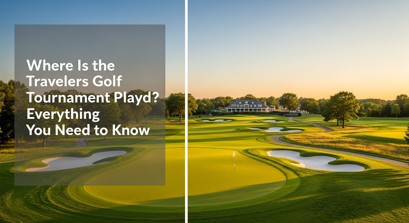 Where Is The Travelers Golf Tournament Played? Everything You Need To Know