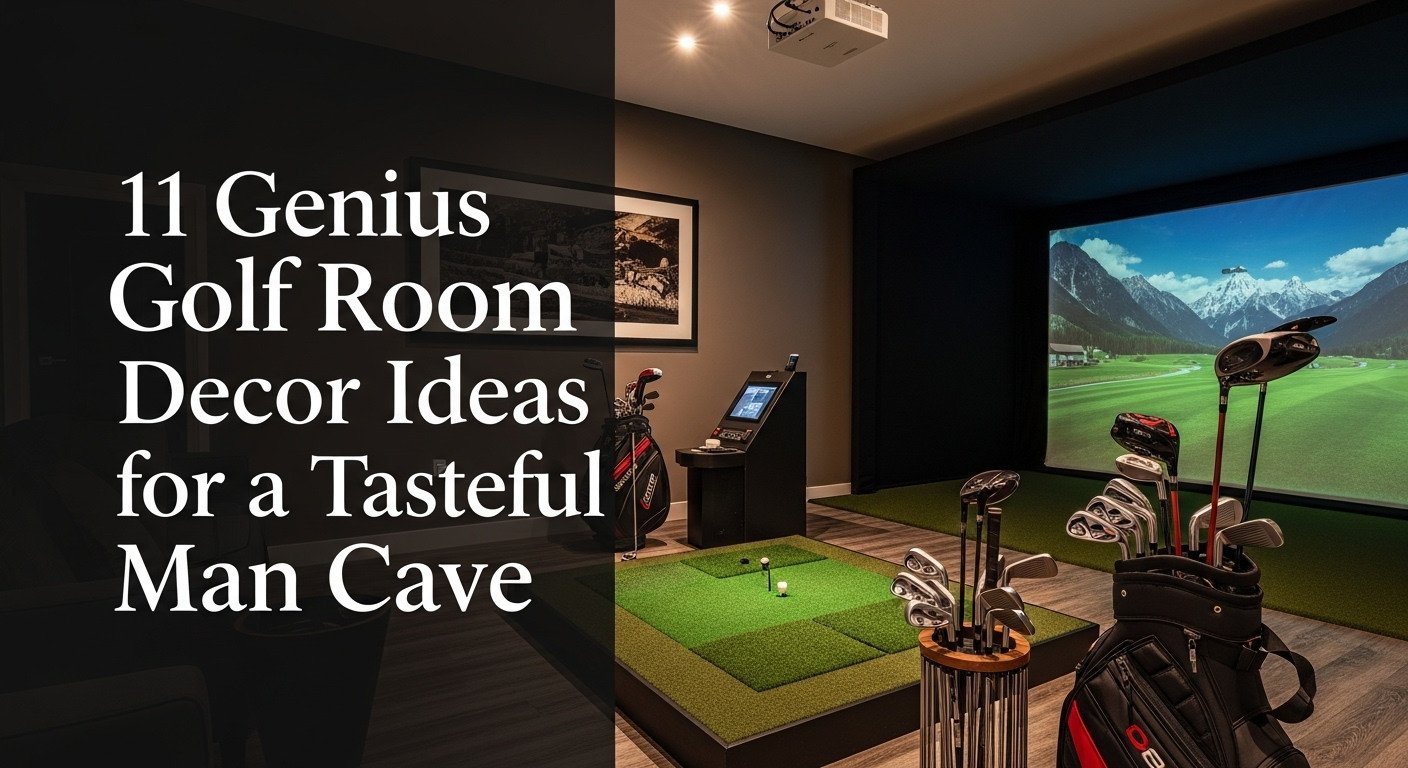 11 Genius Golf Room Decor Ideas For A Tasteful Man Cave 2026