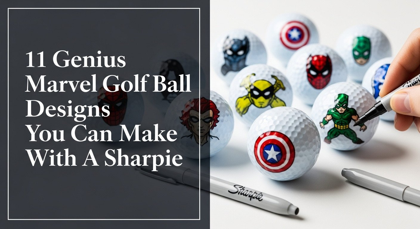 11 Genius Marvel Golf Ball Designs You Can Make With A Sharpie