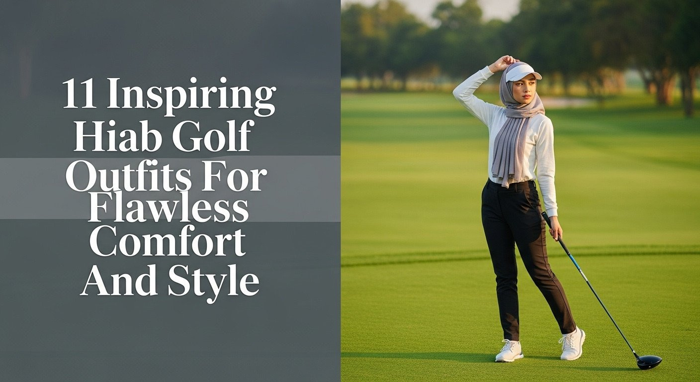 11 Inspiring Hijab Golf Outfits For Flawless Comfort And Style