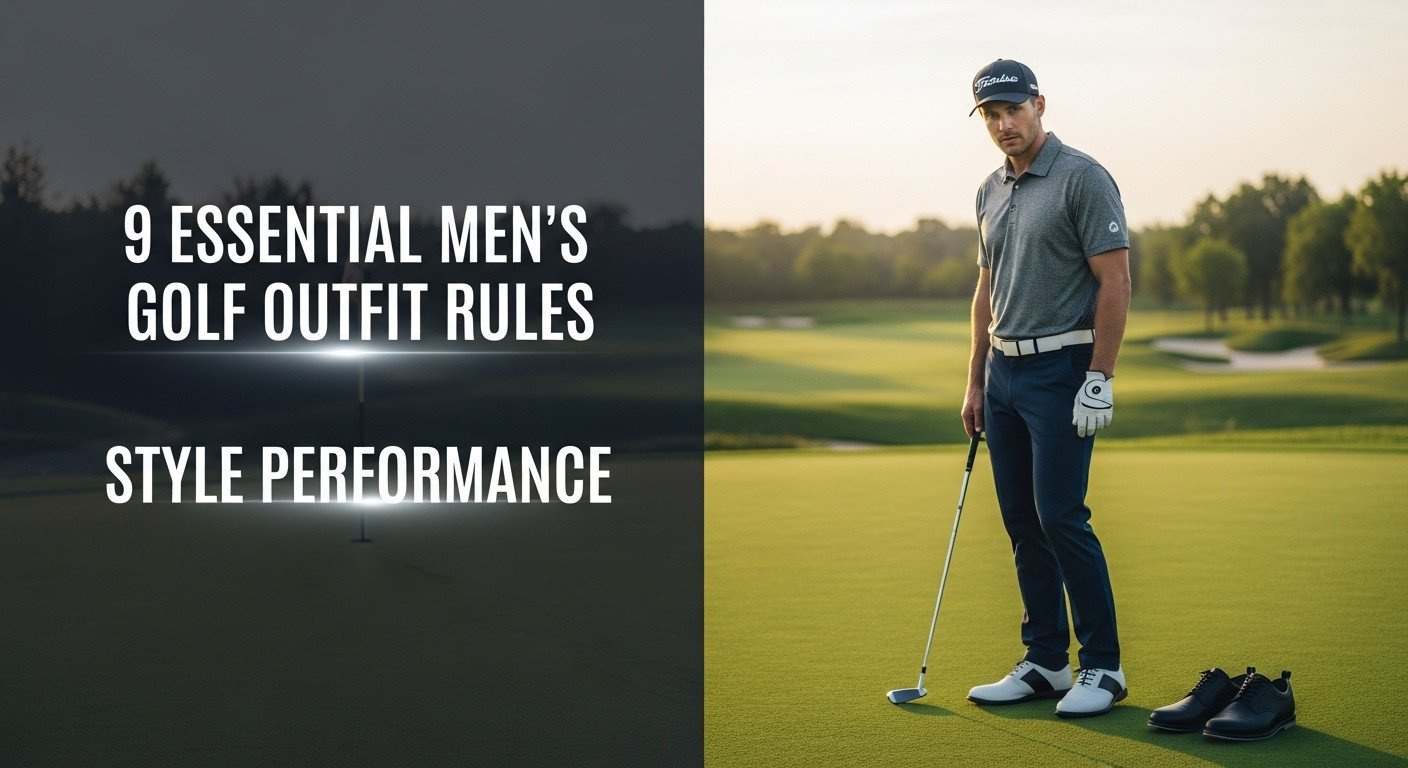 9 Essential Men's Golf Outfit Rules Style Performance