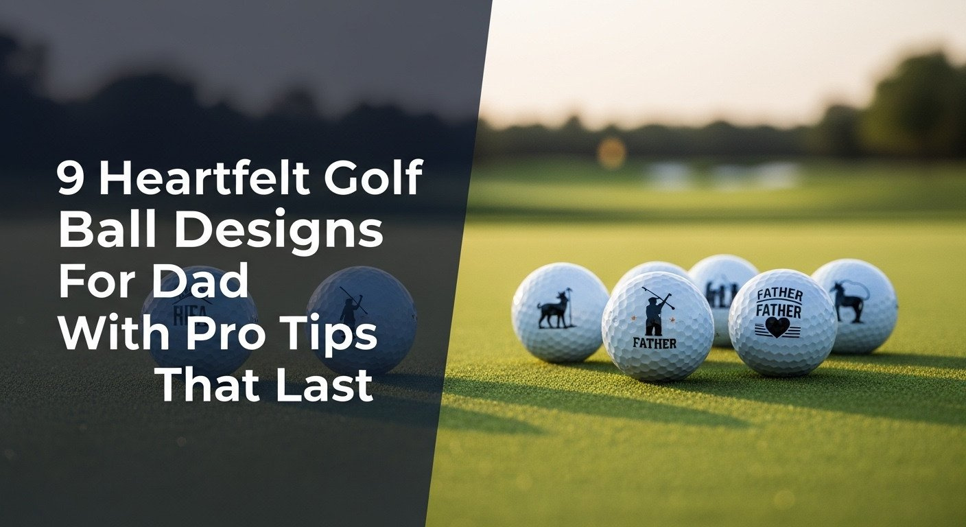9 Heartfelt Golf Ball Designs For Dad With Pro Tips That Last