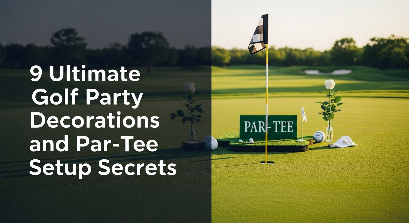 9 Ultimate Golf Party Decorations And Par-Tee Setup Secrets