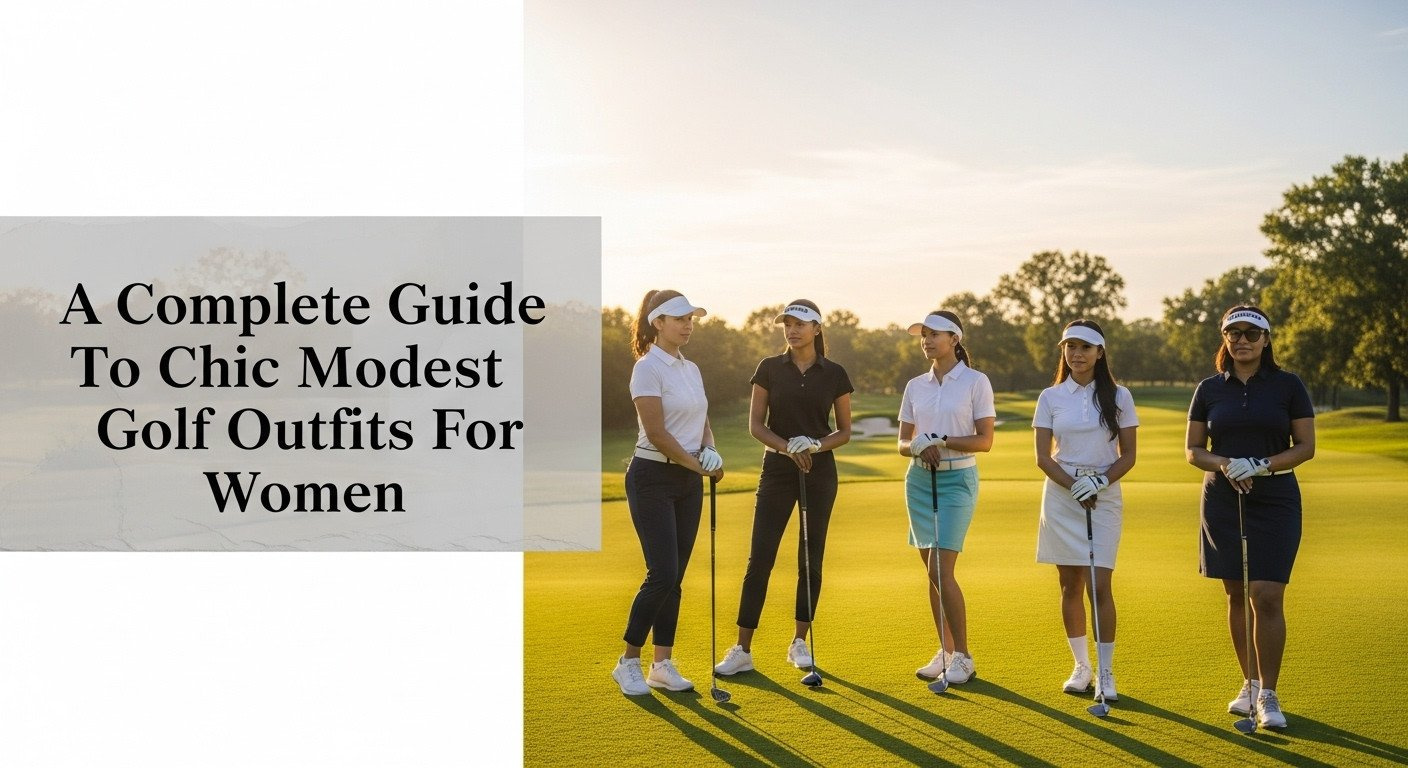 A Complete Guide To Chic Modest Golf Outfits For Women