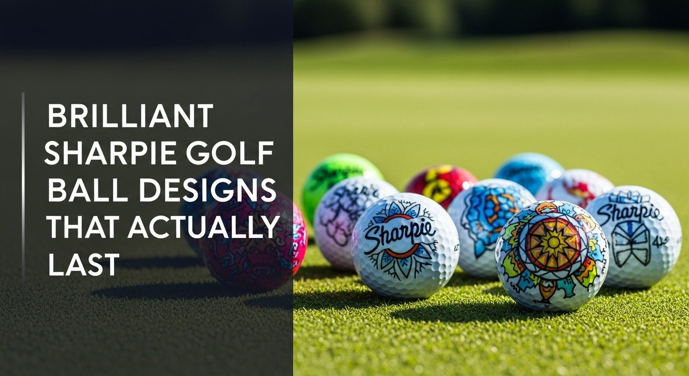 Brilliant Sharpie Golf Ball Designs That Actually Last