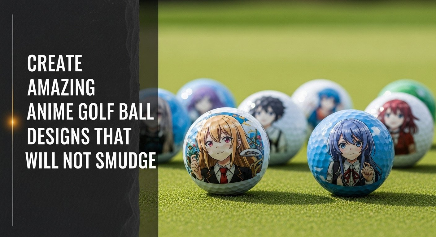 Create Amazing Anime Golf Ball Designs That Will Not Smudge