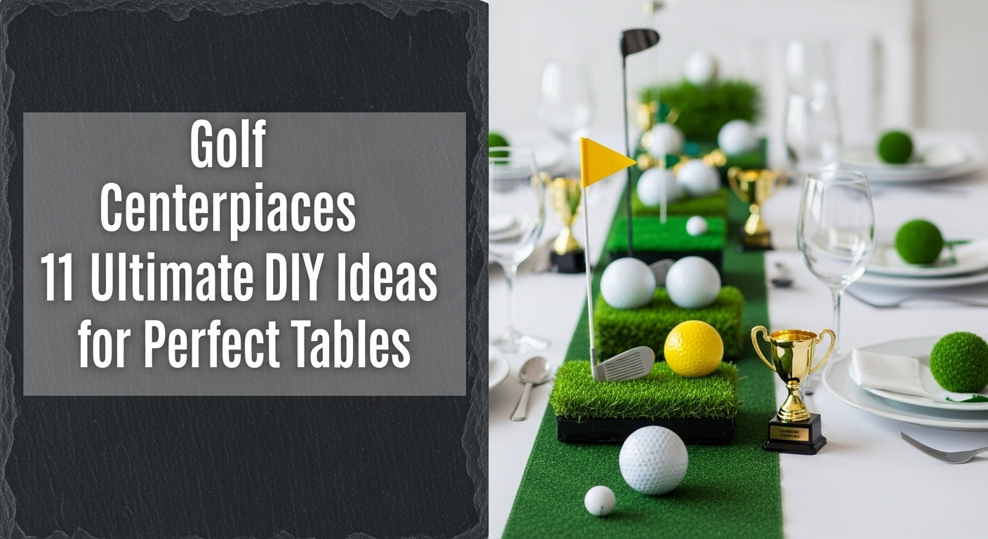 Golf Centerpieces 11 Ultimate DIY Ideas For Perfect Tables 2026