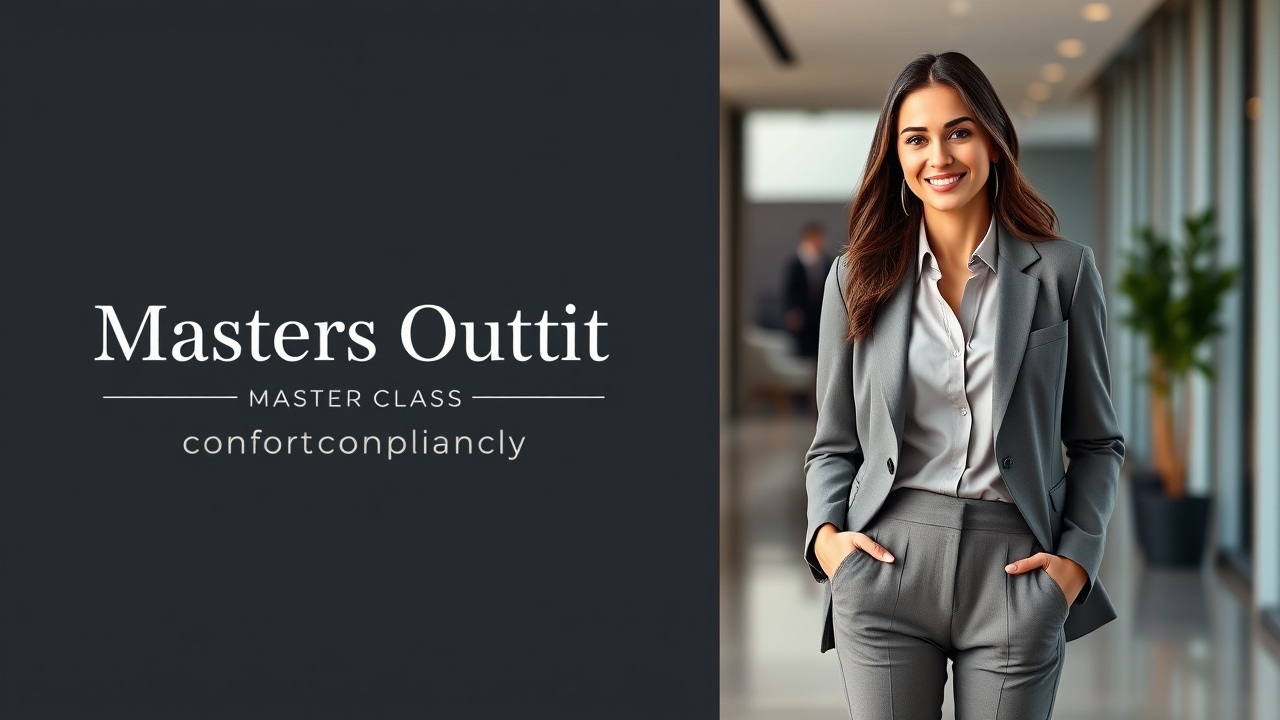 Masters Outfit Women Master Class Comfort Compliance 2026