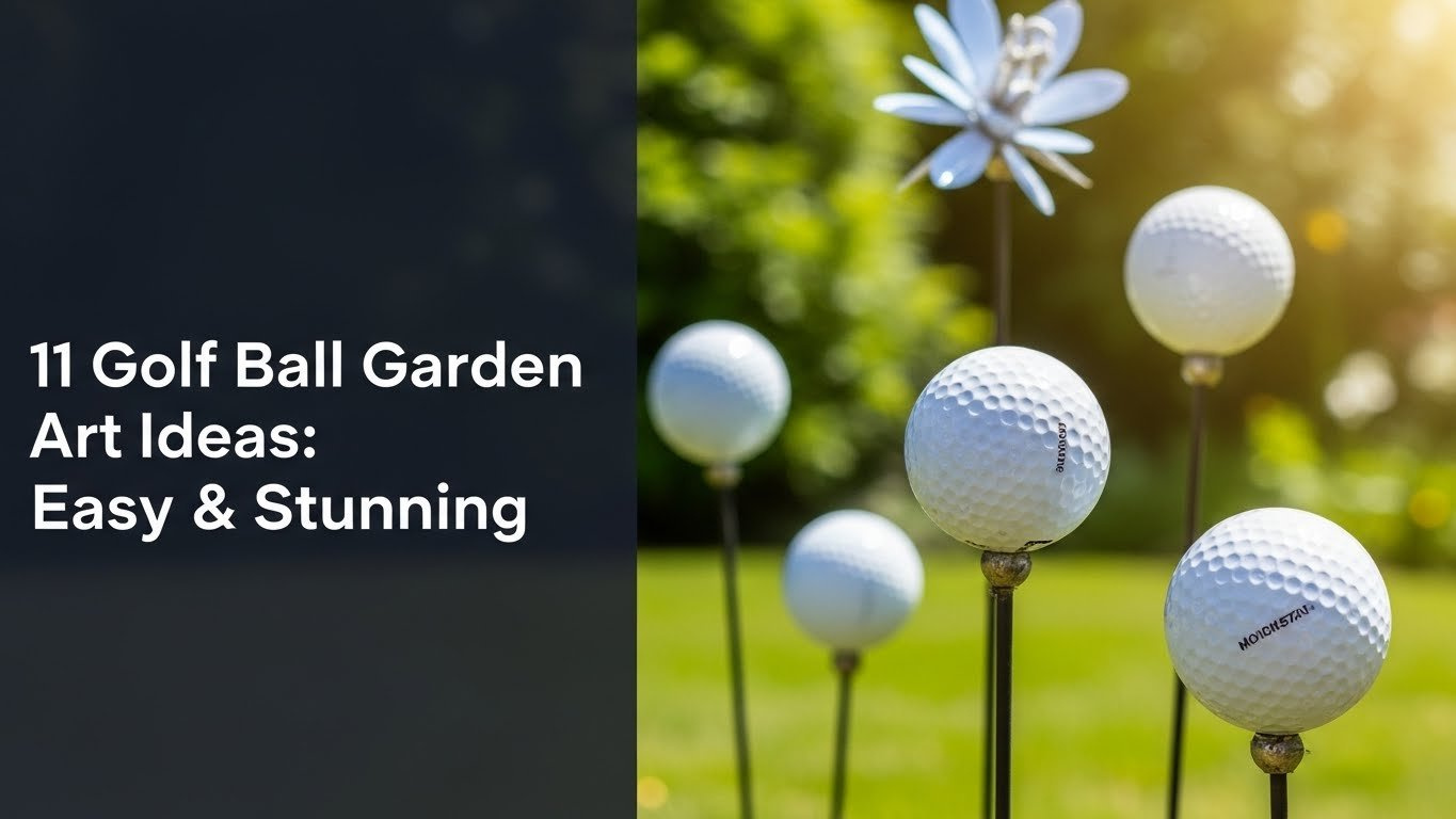 11 Golf Ball Garden Art Ideas: Easy & Stunning For 2026