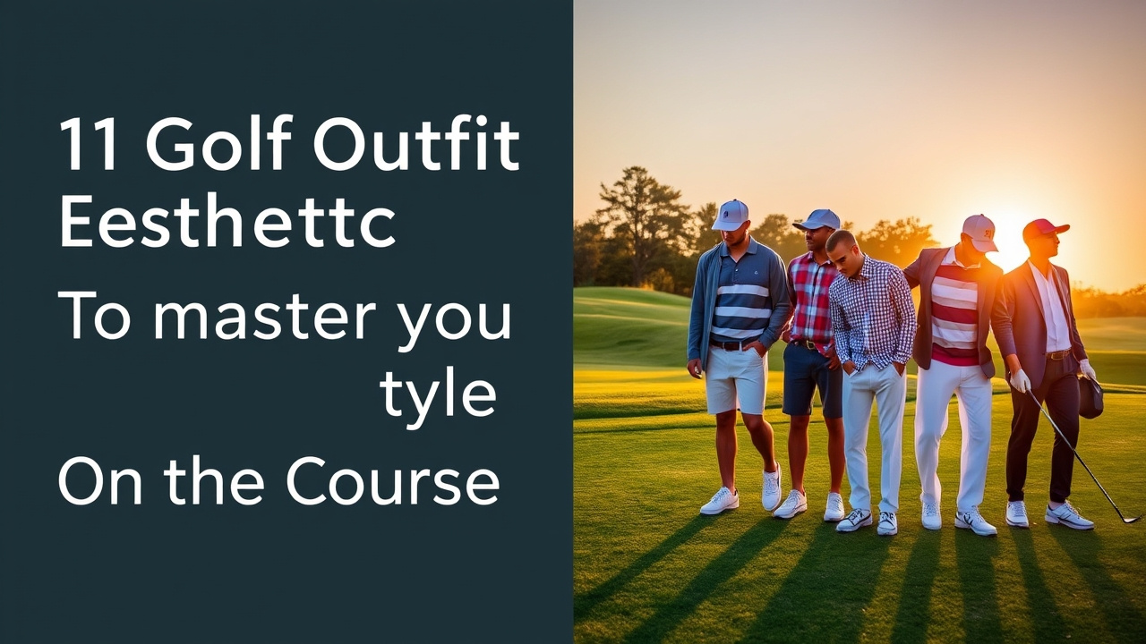 11 Golf Outfit Aesthetics To Master Your Style On The Course