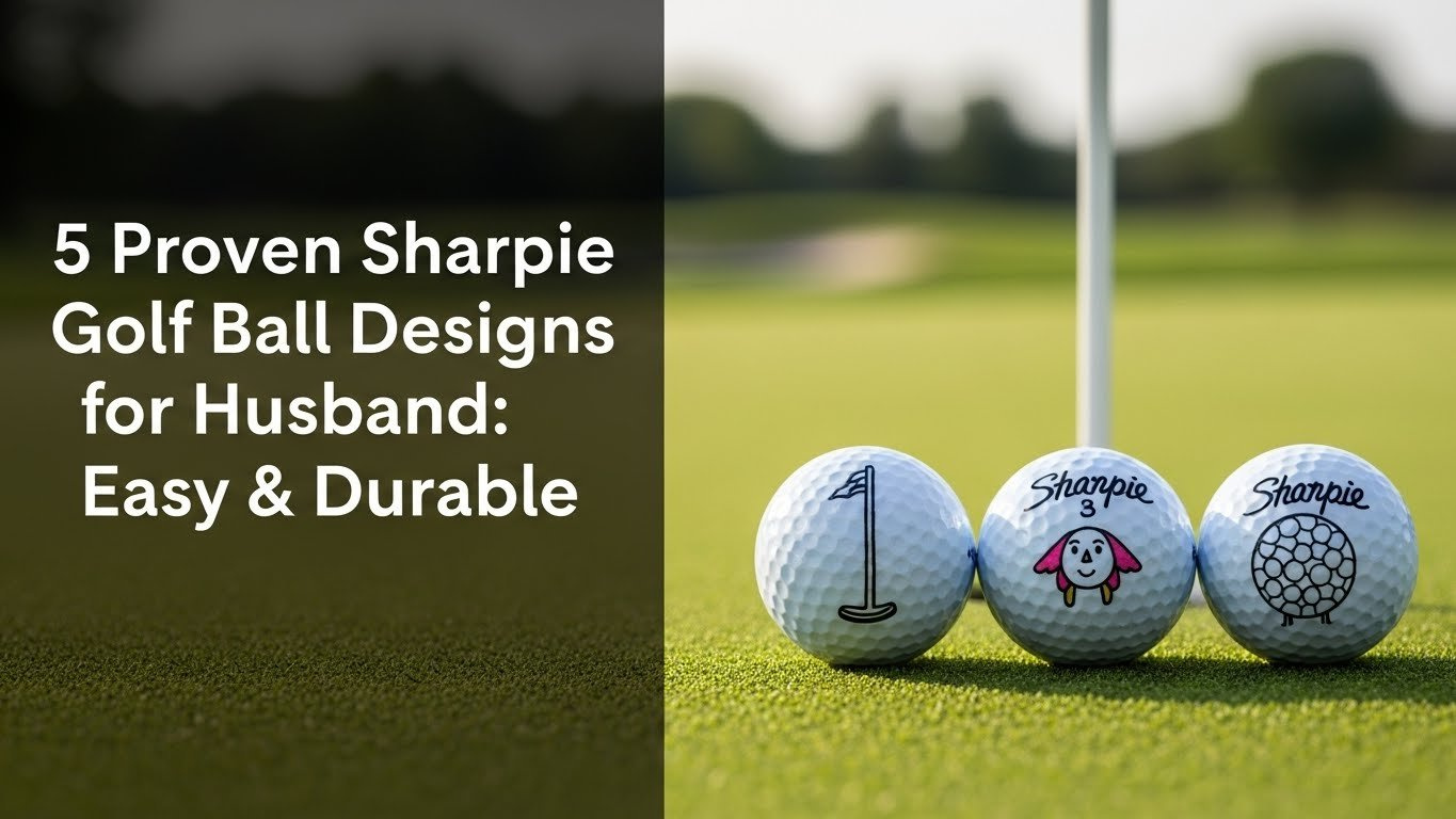 5 Proven Sharpie Golf Ball Designs For Husband: Easy & Durable