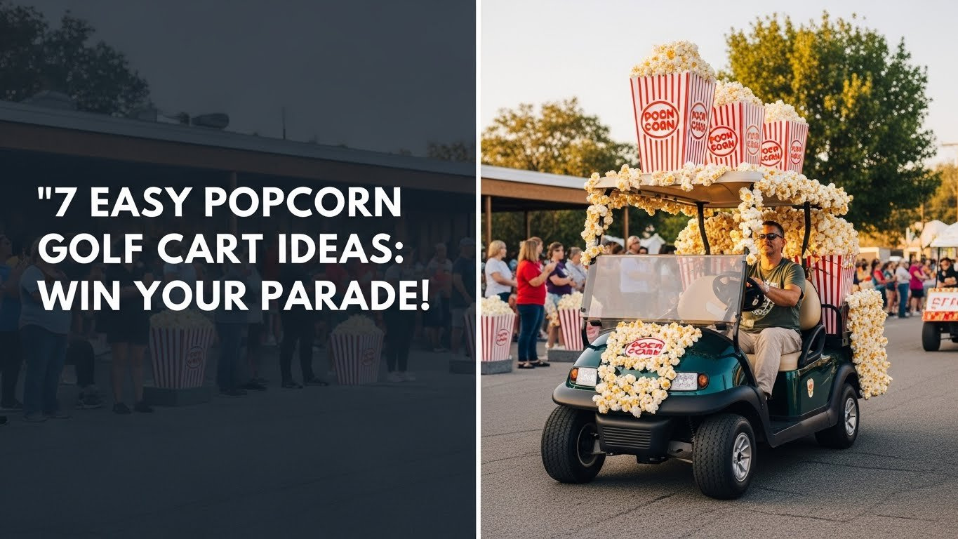 7 Easy Popcorn Golf Cart Ideas: Win Your 2026 Parade!