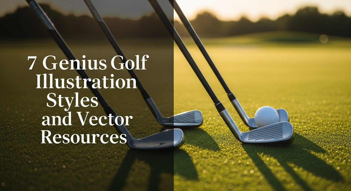 7 Genius Golf Illustration Styles And Vector Resources For 2026
