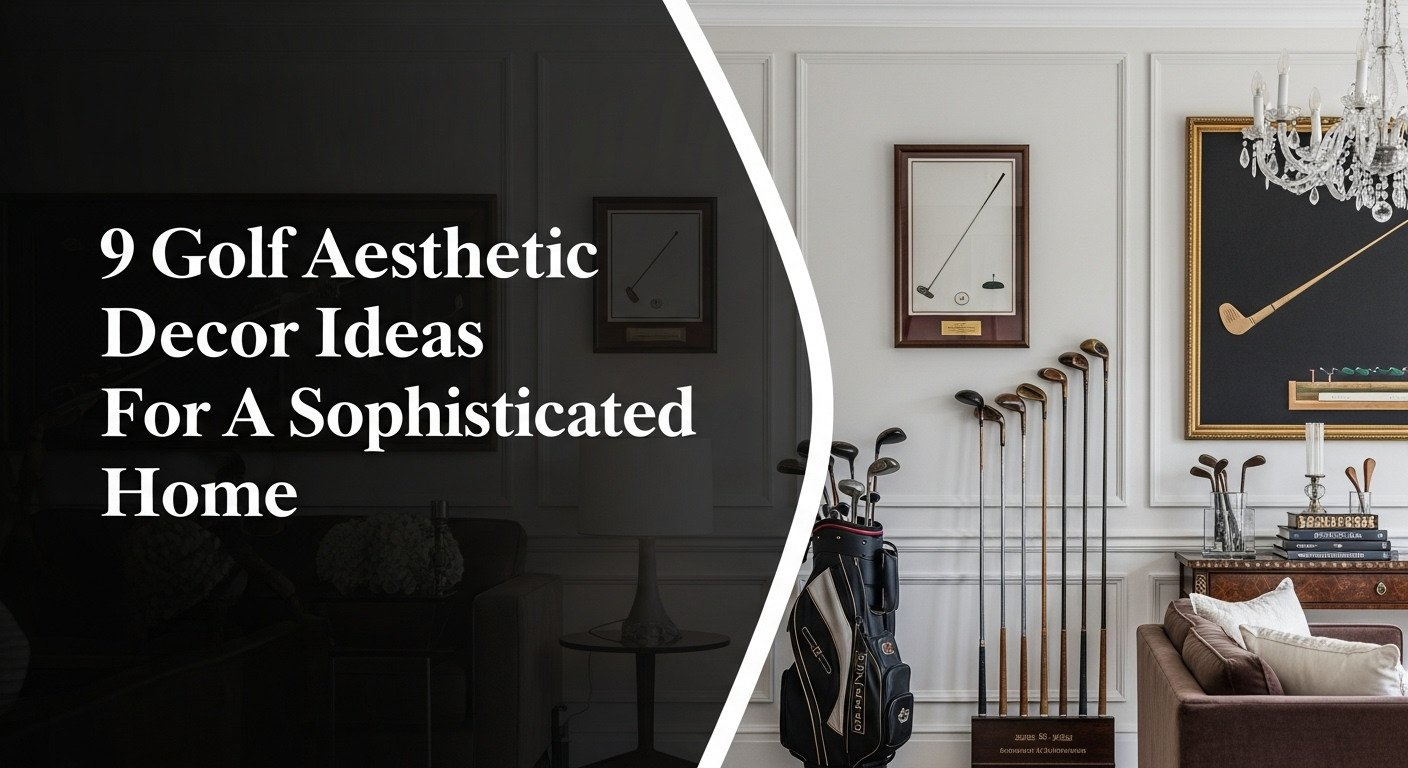 9 Golf Aesthetic Decor Ideas For A Sophisticated Home