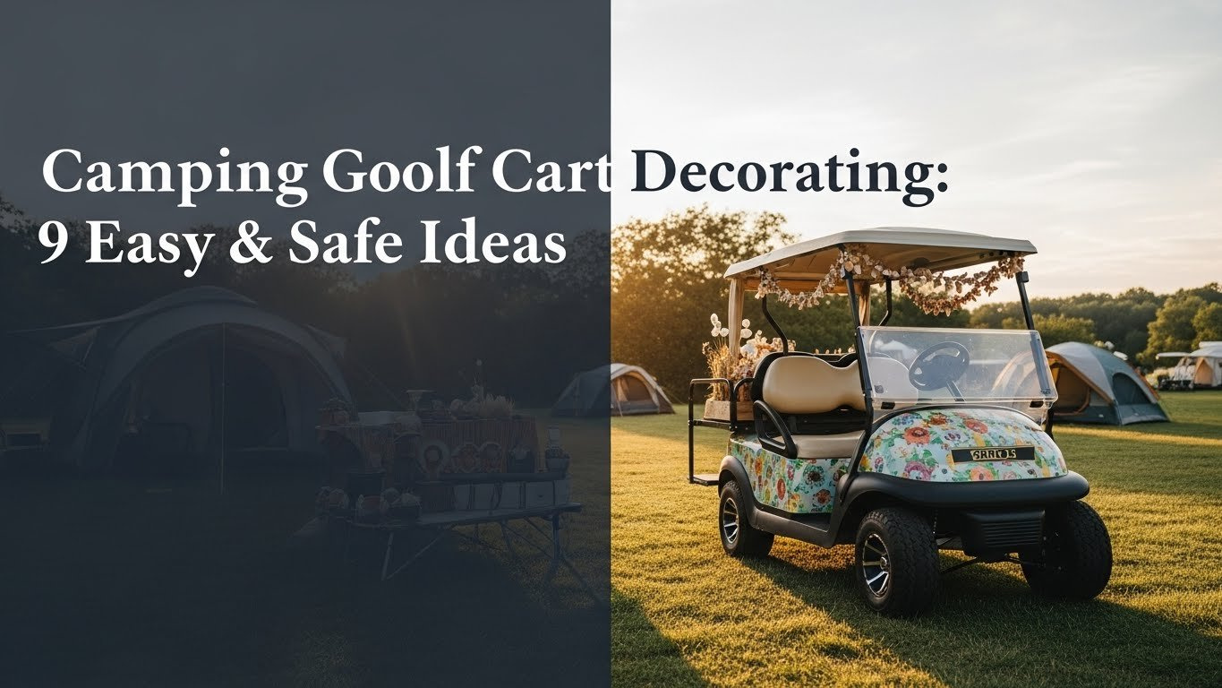 Camping Golf Cart Decorating: 9 Easy & Safe Ideas For 2026