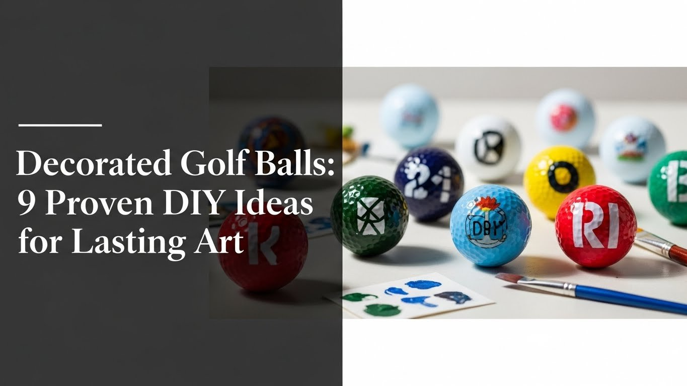 Decorated Golf Balls: 9 Proven DIY Ideas For Lasting Art
