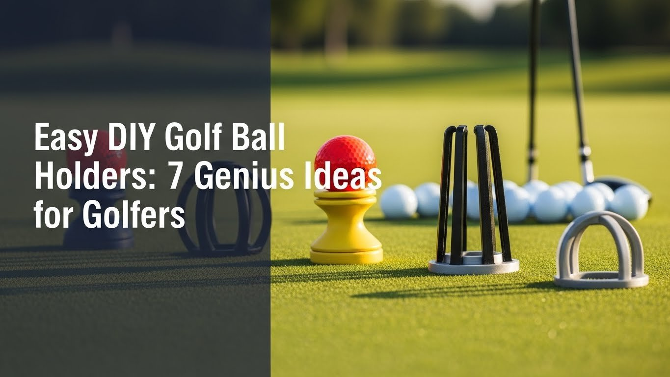 Easy DIY Golf Ball Holders: 7 Genius Ideas For Golfers