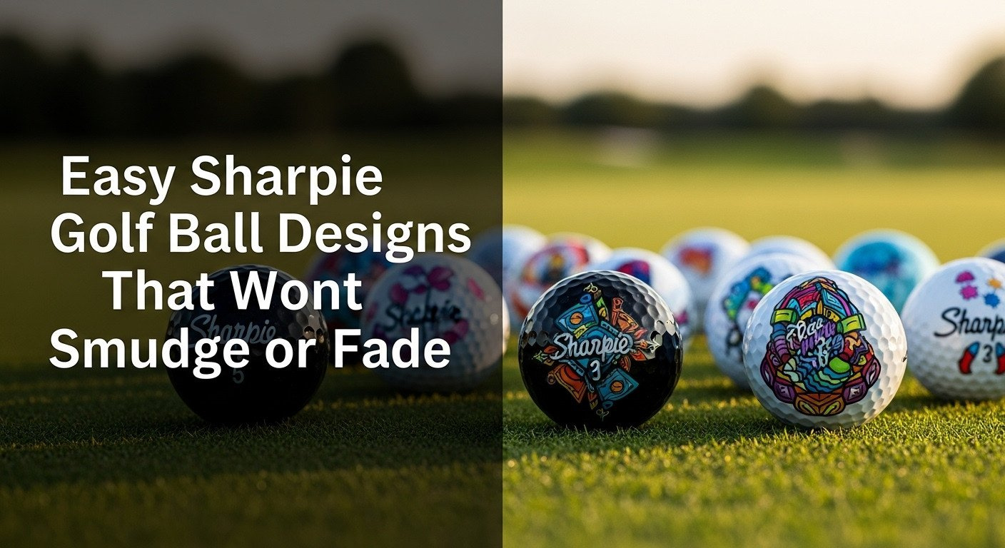 Easy Sharpie Golf Ball Designs That Wont Smudge Or Fade