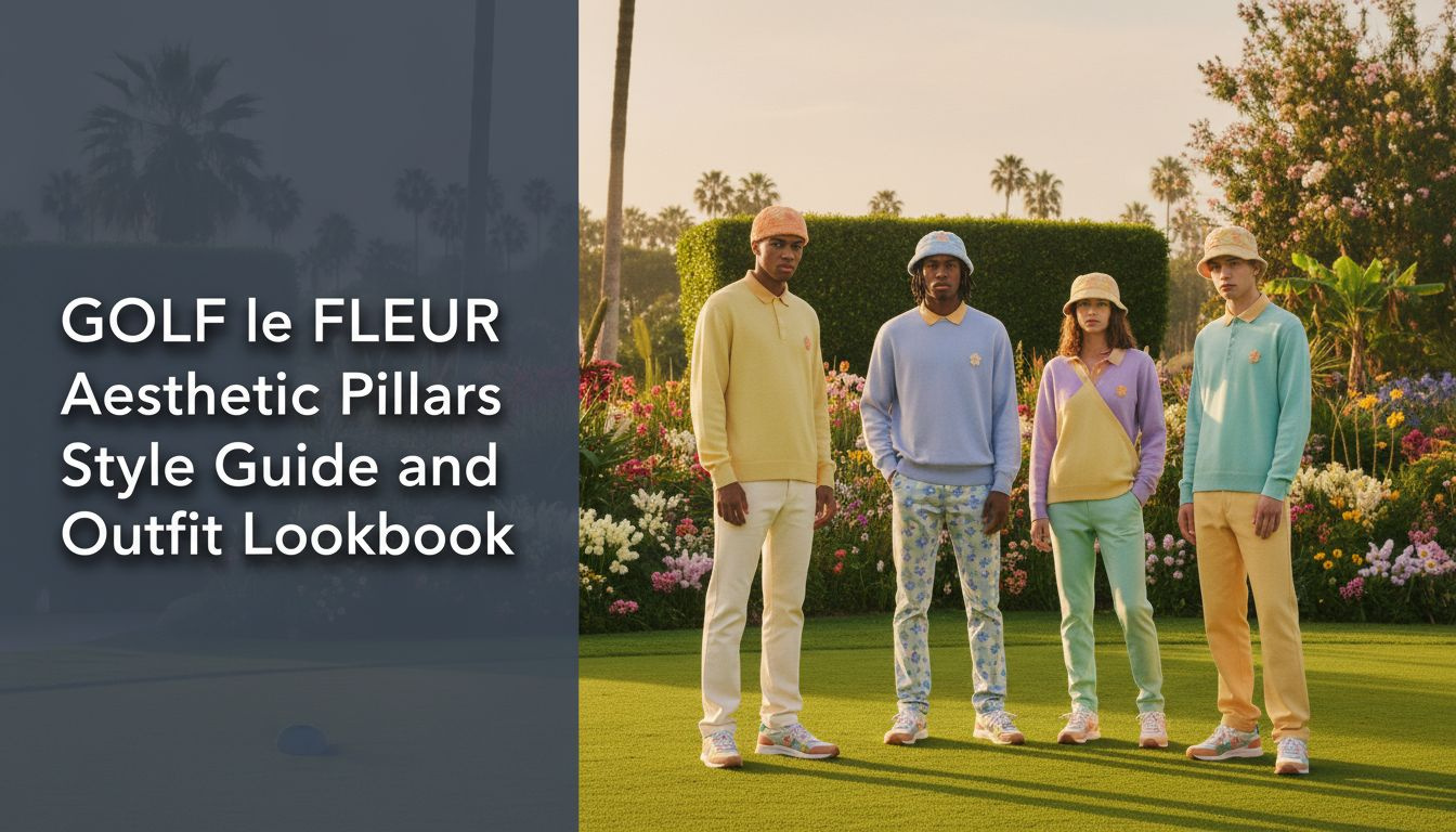 GOLF Le FLEUR Aesthetic Pillars Style Guide And Outfit Lookbook
