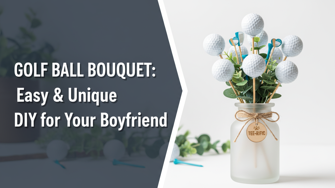 Golf Ball Bouquet: Easy & Unique DIY For Your Boyfriend